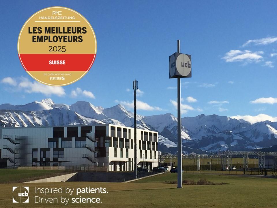 UCB Farchim figure parmi les 10 meilleurs employeurs de Suisse | UCB